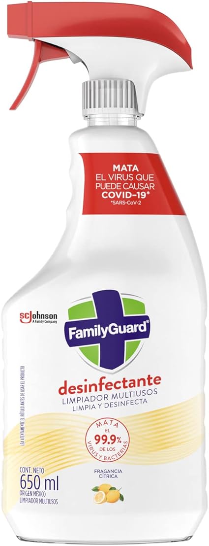 Family Guard Desinfectante, Limpiador Multisuperficies, Aroma Cítrica ...