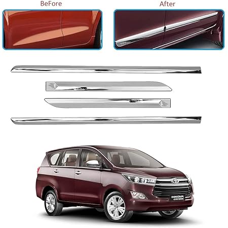 Car Side Beading/Side Cladding/Door Garnish/Door Protector Chrome ...