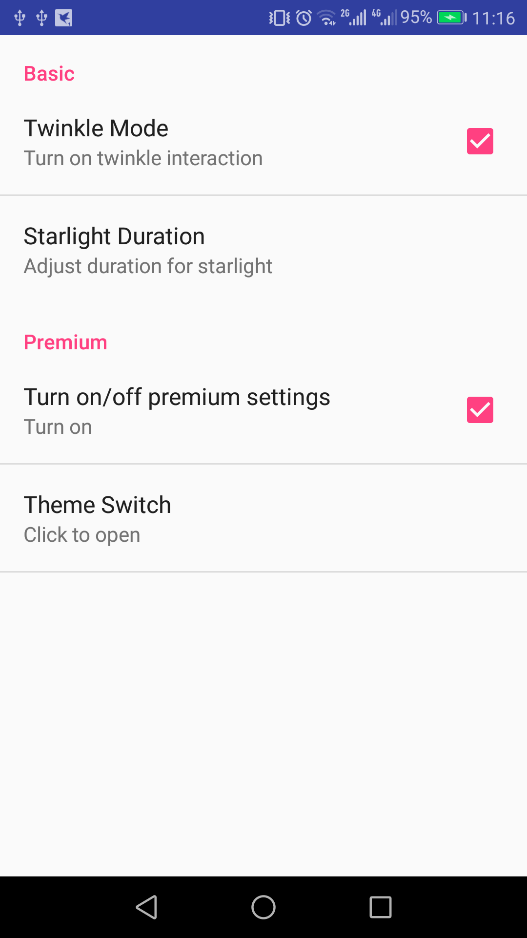 Twinkle Star Live Wallpaper - App on Amazon Appstore