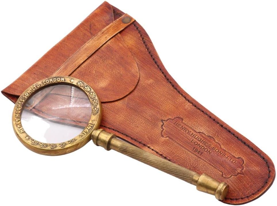Amazon.com: Antique Desk Magnifying Glass Desktop Vintage Style ...