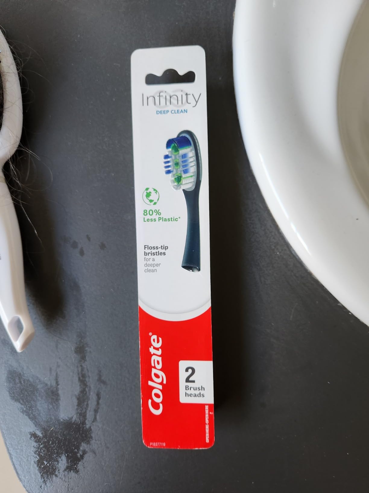 Colgate Infinity Deep Clean Reusable Aluminium Toothbrush Handle ...