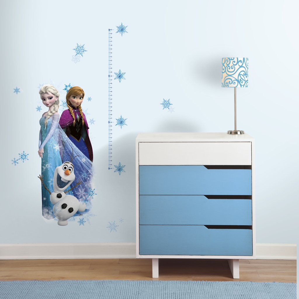 Buy Asian Paints Nilaya Frozen Elsa, Anna And Olaf Giant Height Chart ...
