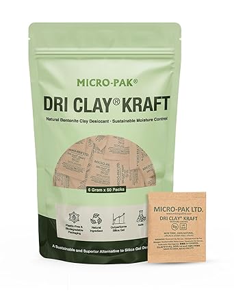 Amazon.com: Micro-Pak Dri Clay Kraft, Highest Moisture Absorption ...
