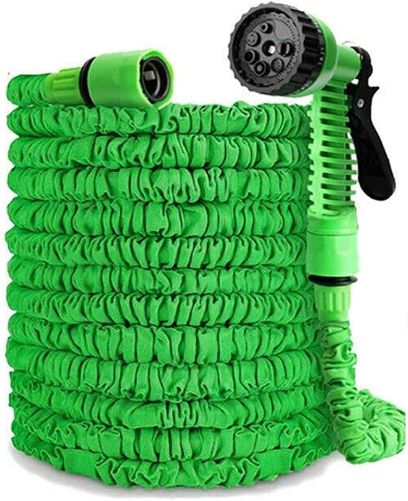 150FT/200FT Expansion Water Pipe Garden Watering Telescopic Hose ...