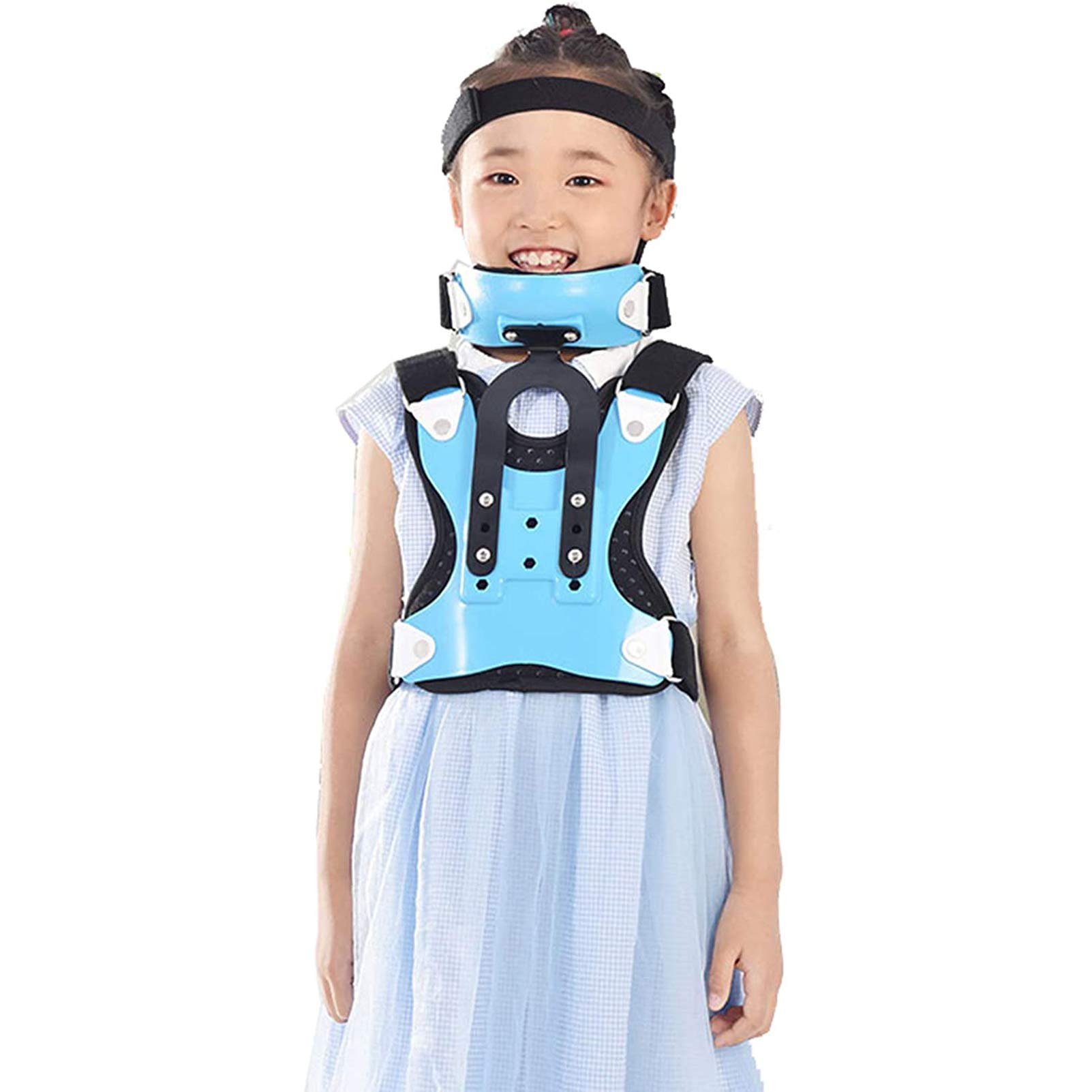 Cervical Thoracic Corrector For Kids Adjustable Head Neck Chest Support ...