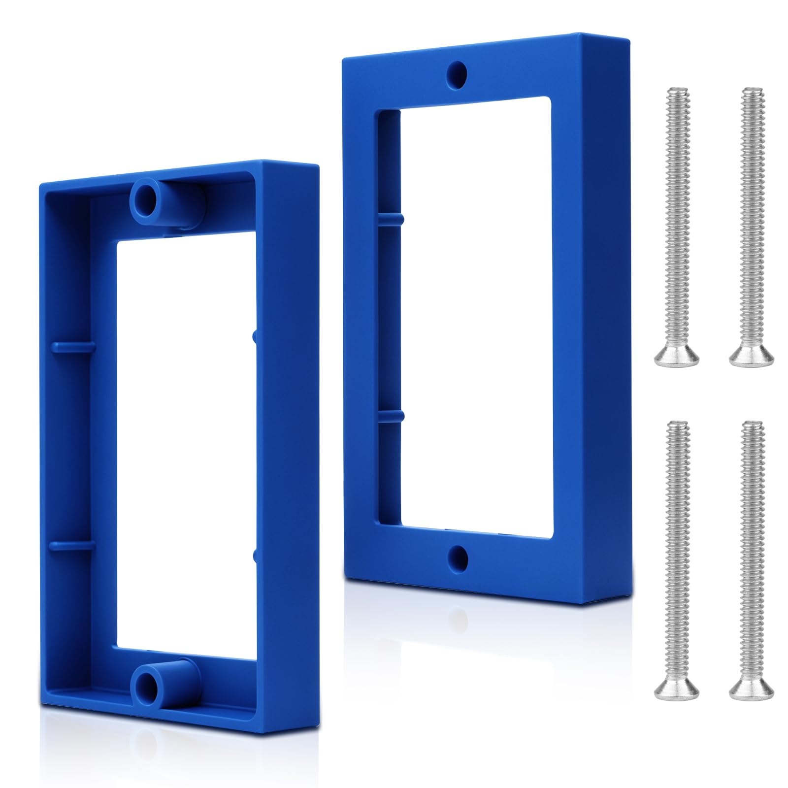 2 Pack Single Gang Outlet Box Extender, Electrical Receptacle Extender ...