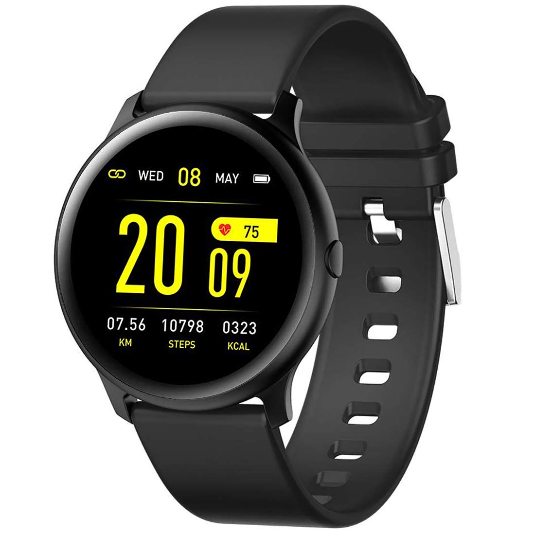 Pard Kids Smart Watch, Ultra Thin Big Screen Fitness Tracker, Heart ...