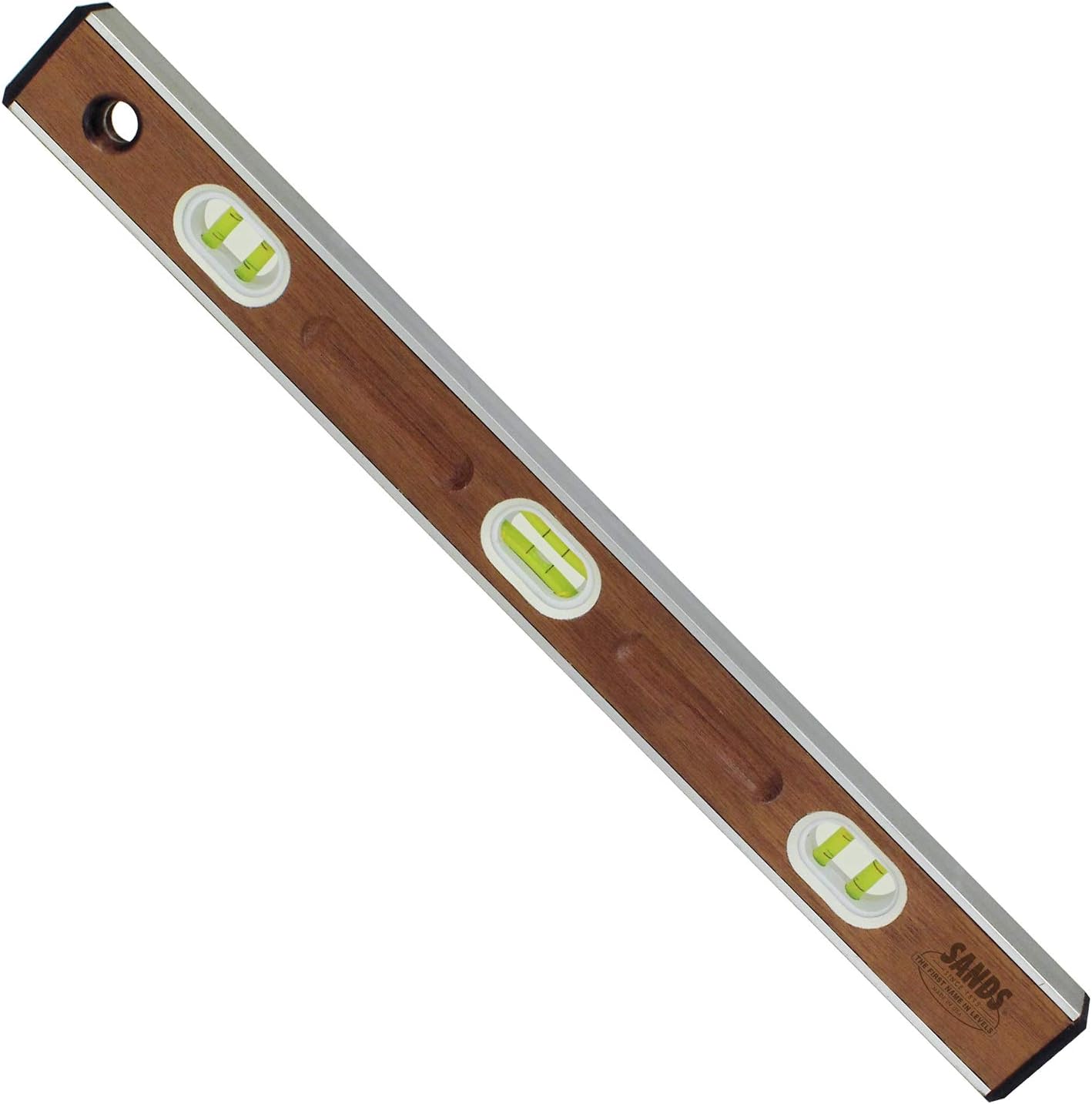 Sands Level & Tool SLMA48 48-Inch Professional Mahogany I-Beam Level ...