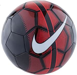 Amazon.com : Nike Mercurial Fade Soccer Ball (Black/Red) (3) : Sports ...