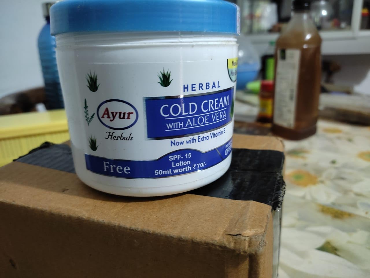 Buy Ayur Herbals HERBAL COLD CREAM With Aloe Vera (200 ML) Online at ...