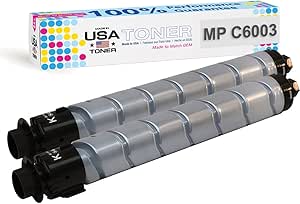 Amazon.com: MADE IN USA TONER Repuesto compatible para Ricoh MP C6003 MP C4503 MP C5503 MPC6004 ...