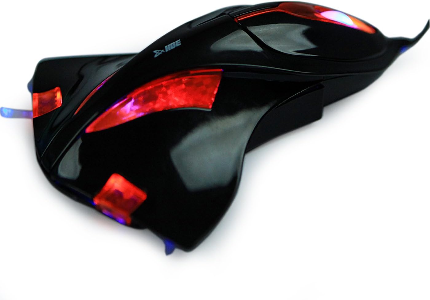 Amazon.com: HDE USB Blackbird Fighter Jet Design Mouse LED Light Up ...