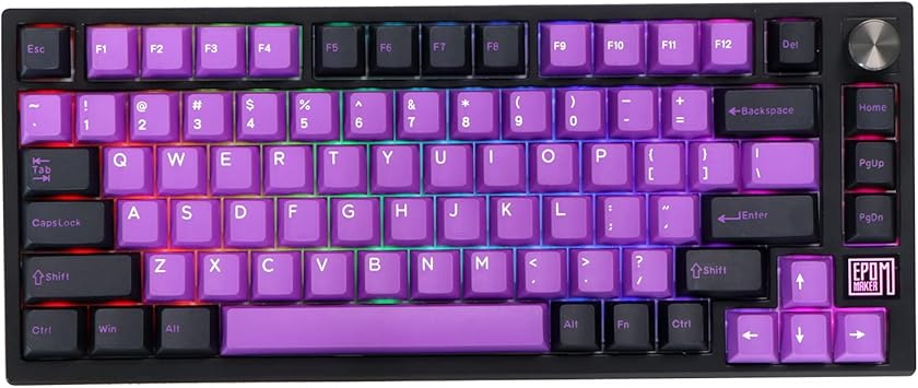 EPOMAKER TH80 SE Gasket 75% Mechanical Keyboard, NKRO Hot Swappable RGB ...