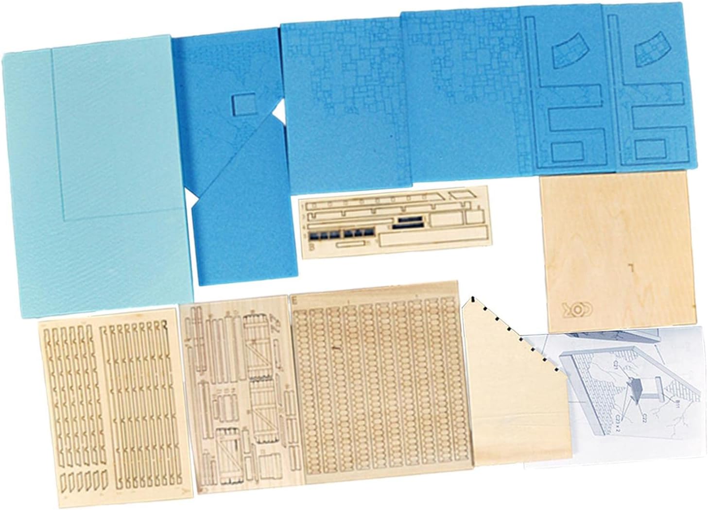 a aternee 1/35 Wooden Ruins House Unassembly Unpainted DIY Architecture ...