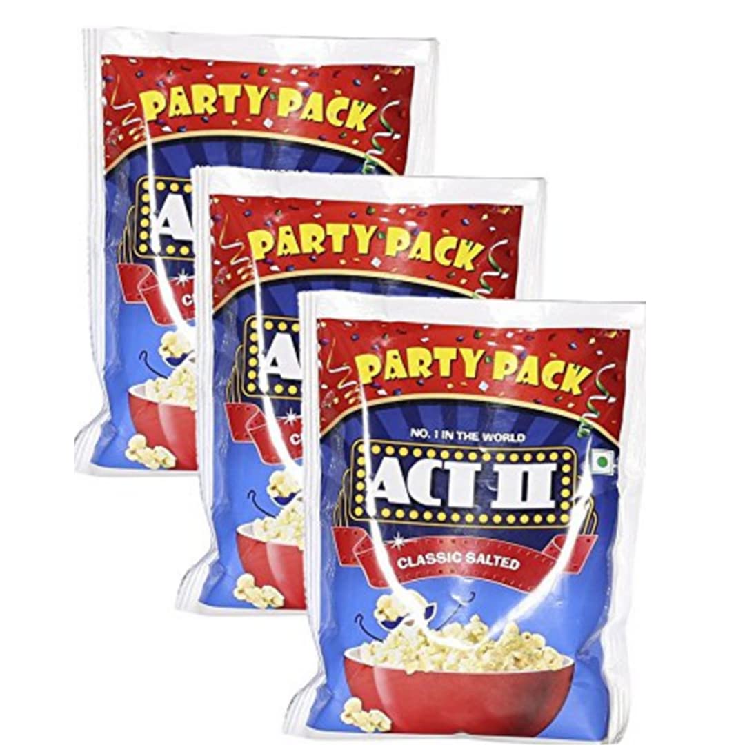 Spar Combo - ACT ll Snacks Party Pack Classic Salted, 150g (Buy 2 Get 1 ...