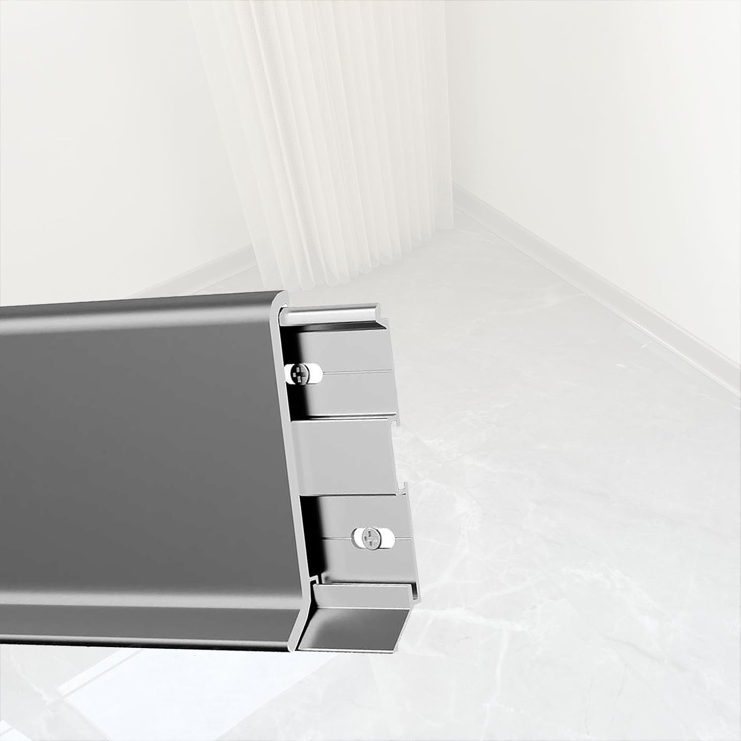 Skirting Board Covers for Concrete Walls/Kitchen, Decorative Skirting ...