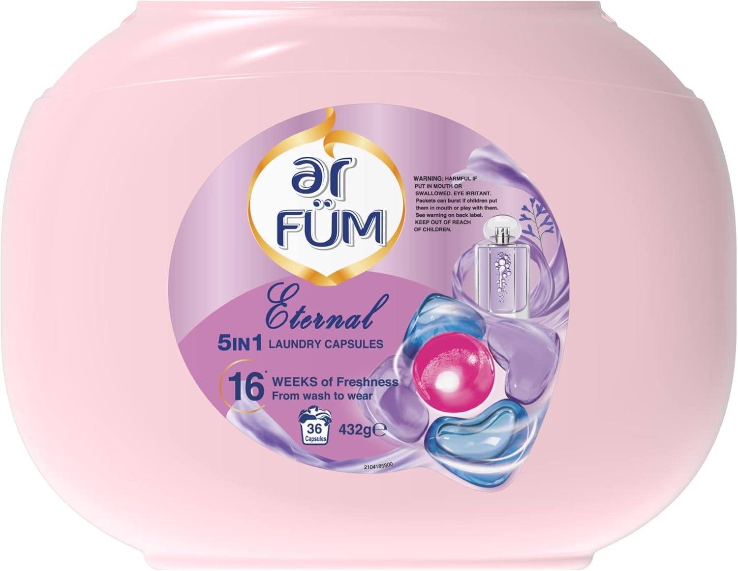 ar FÜM 5in1 Laundry Capsules Eternal 36pk : Amazon.com.au: Health ...