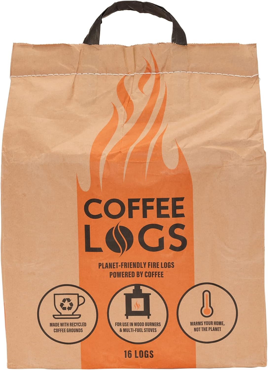 bio-bean Coffee Logs - Eco-Friendly Fire Logs for Wood Burners and ...