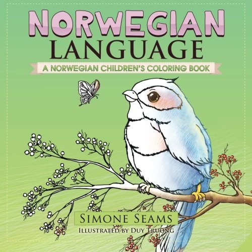 Amazon.com: Norwegian Language: A Norwegian Children's Coloring Book ...