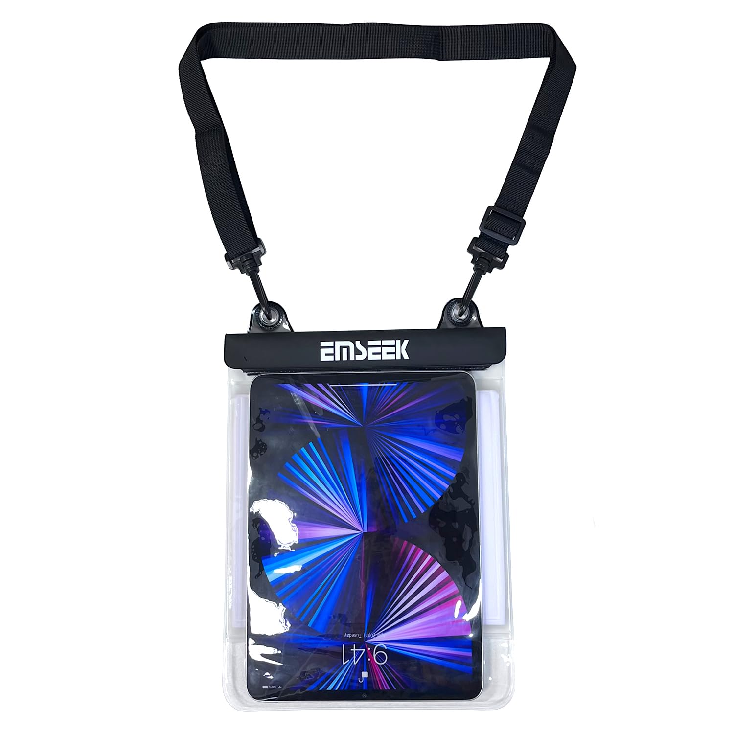 Amazon.com: EMSEEK Floating Waterproof Tablet Case eReader Cover Bag ...