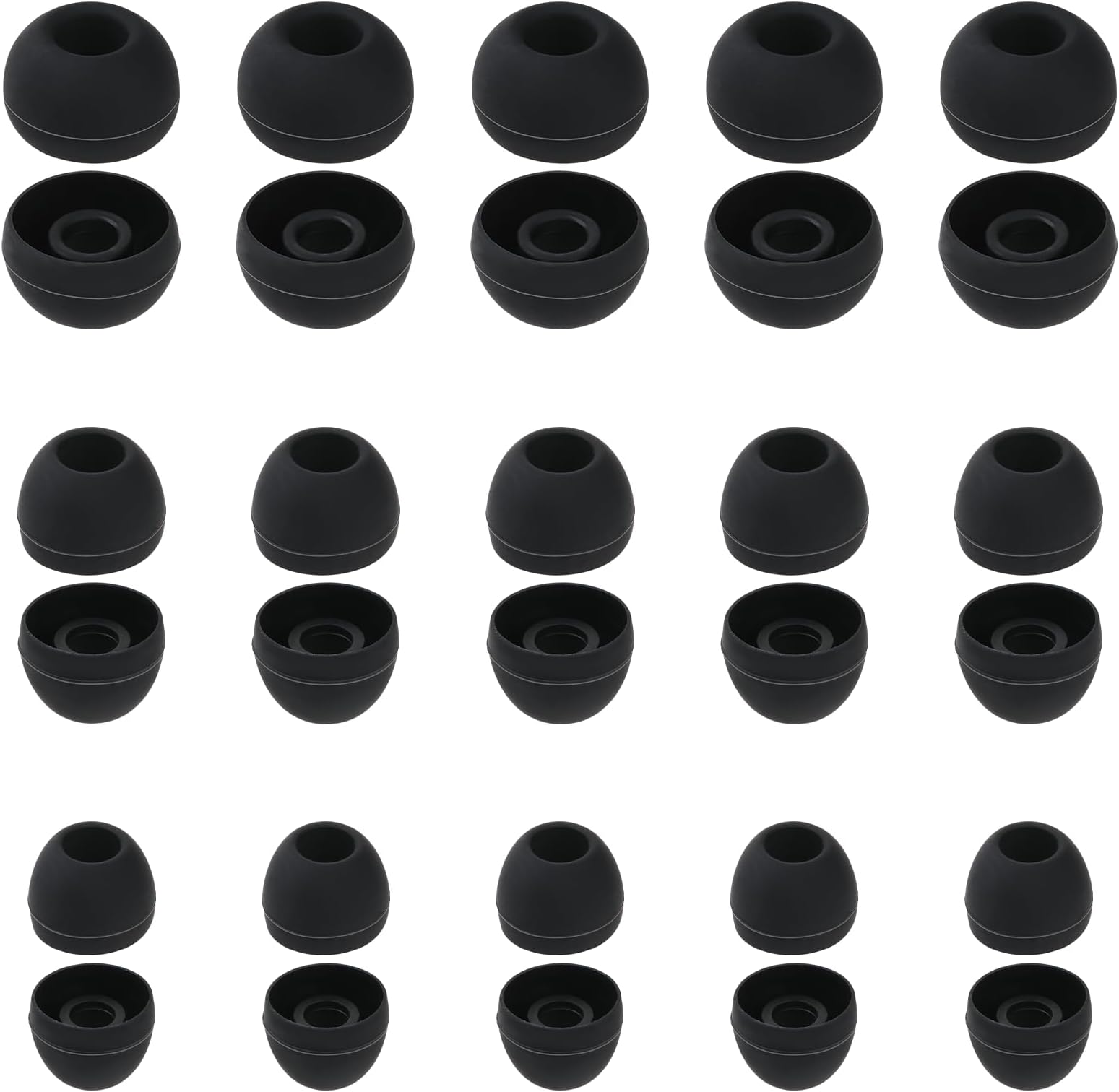 Amazon.com: Blacell 20 Pcs Medium Silicone Earbud Cap Tip Cover ...