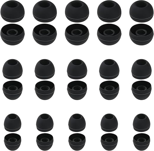 Amazon.com: 30 Pcs Silicone Replacement Earbud, Ear Buds Tips Headphone ...