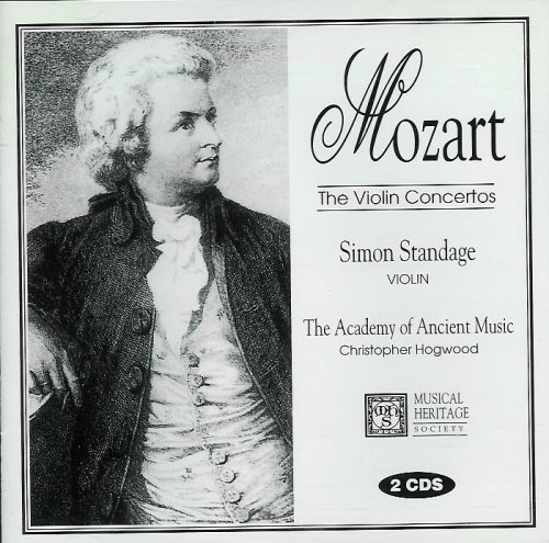 Mozart, Christopher Hogwood, Simon Standage, Academy of Ancient Music ...