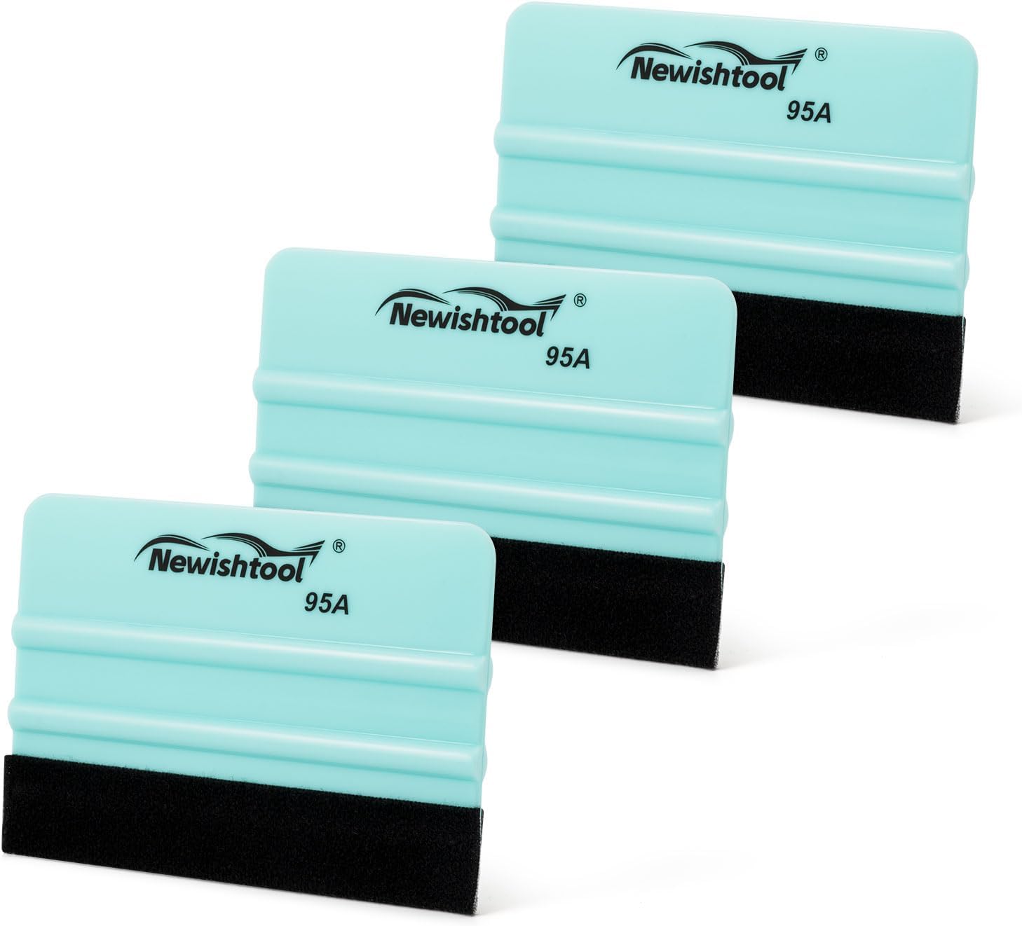 Amazon.com: Gebildet Durable Black Felt Edge Squeegee 4 Inch for Car ...