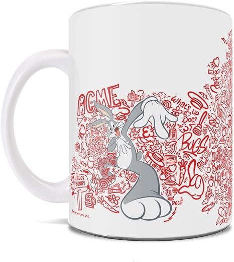 Amazon.com: Trend Setters Looney Tunes – Bugs Bunny ACME Action - 11 oz ...