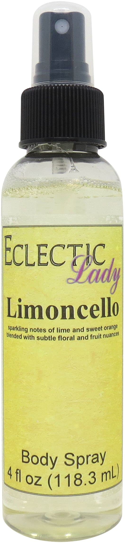 Amazon.com : Limoncello Body Spray, 4 ounces, Body Mist for Women with ...