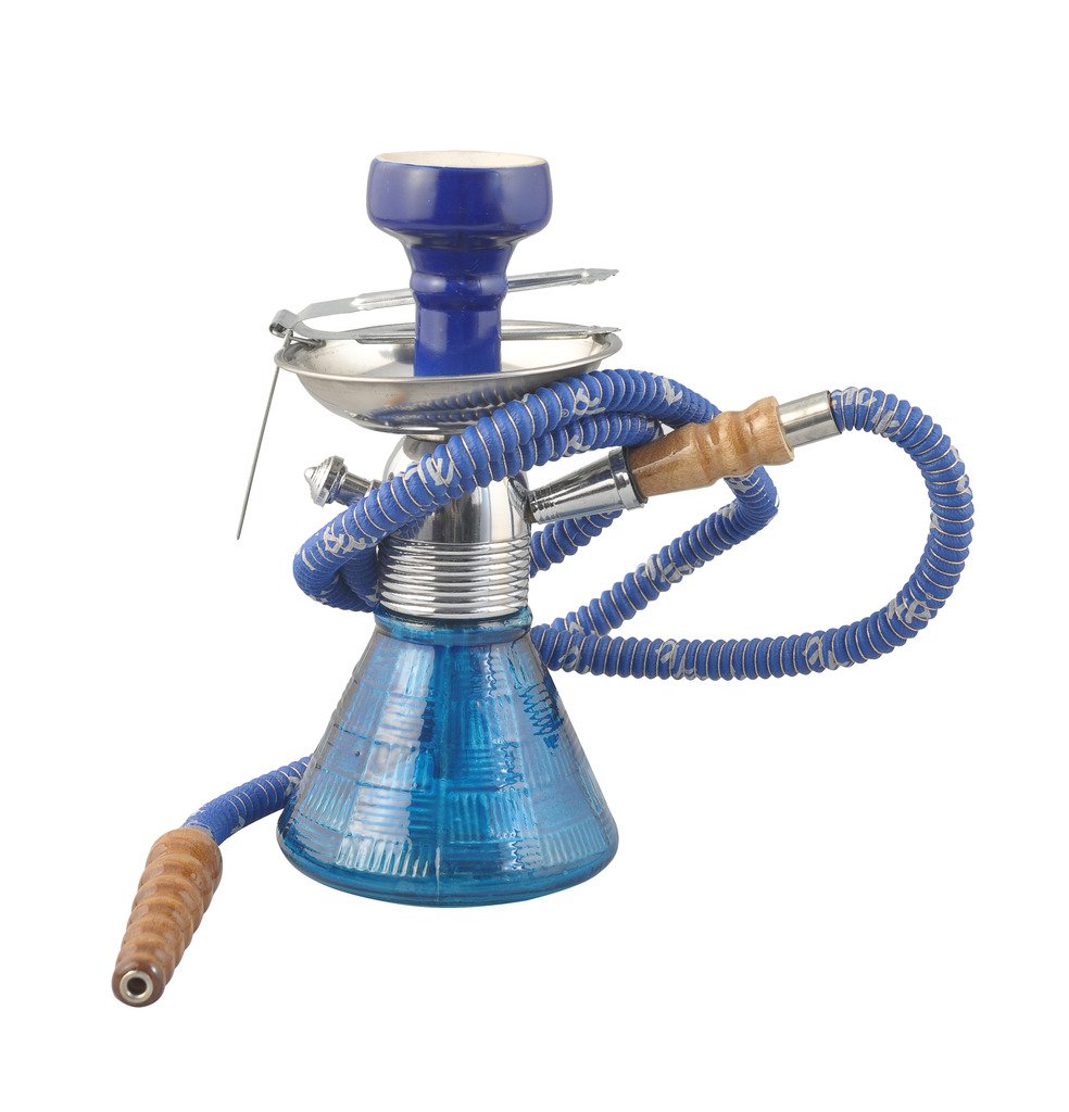True Handmade 9 inch Blue Petite Style Shisha Hukaa : Amazon.in: Home ...