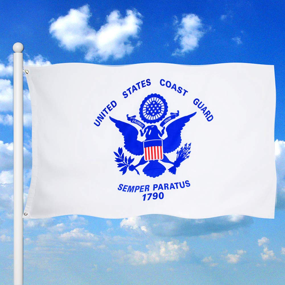 Snapklik.com : PMLAND 3x5 Feet United States Coast Guard Flag