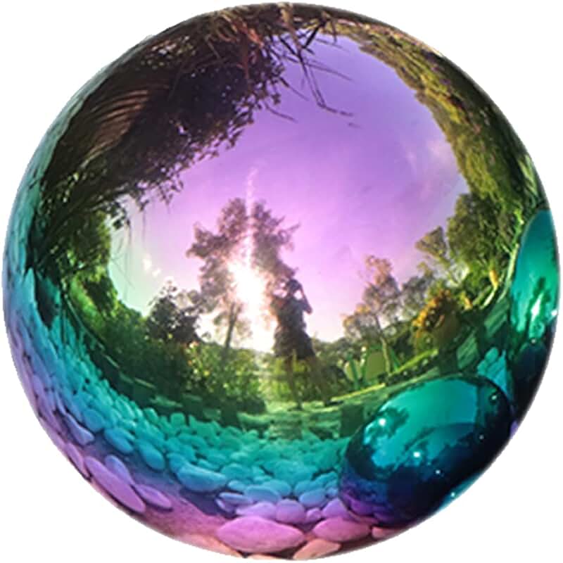 Amazon.co.uk: Gazing Balls - Gazing Balls / Garden Sculptures & Statues ...