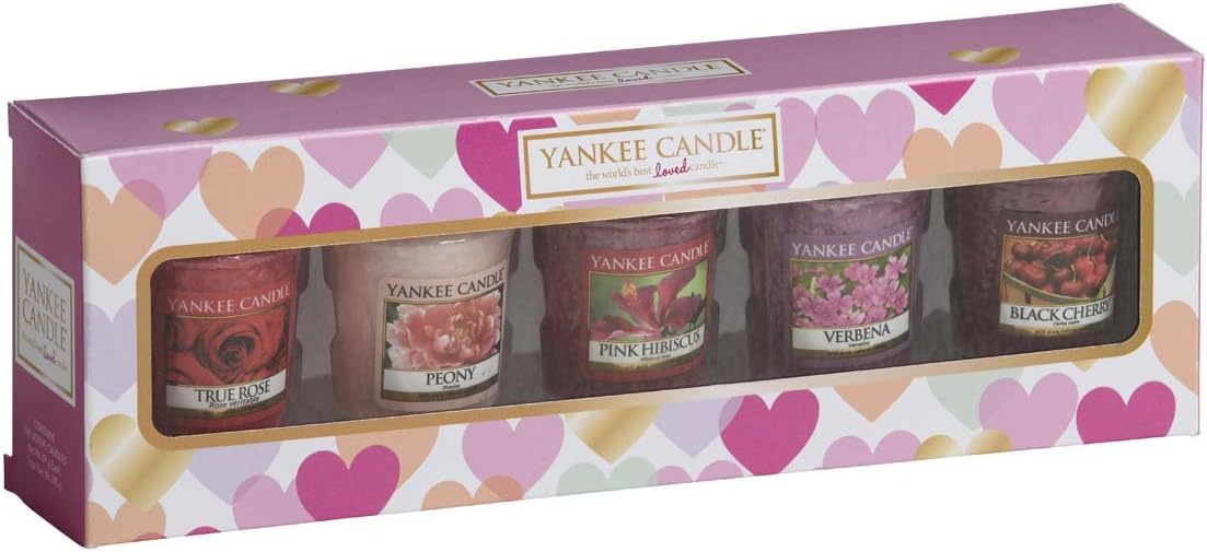 Yankee Candle Spring Votive Gift Set, Multi-Colour, Set of 5 : Amazon ...
