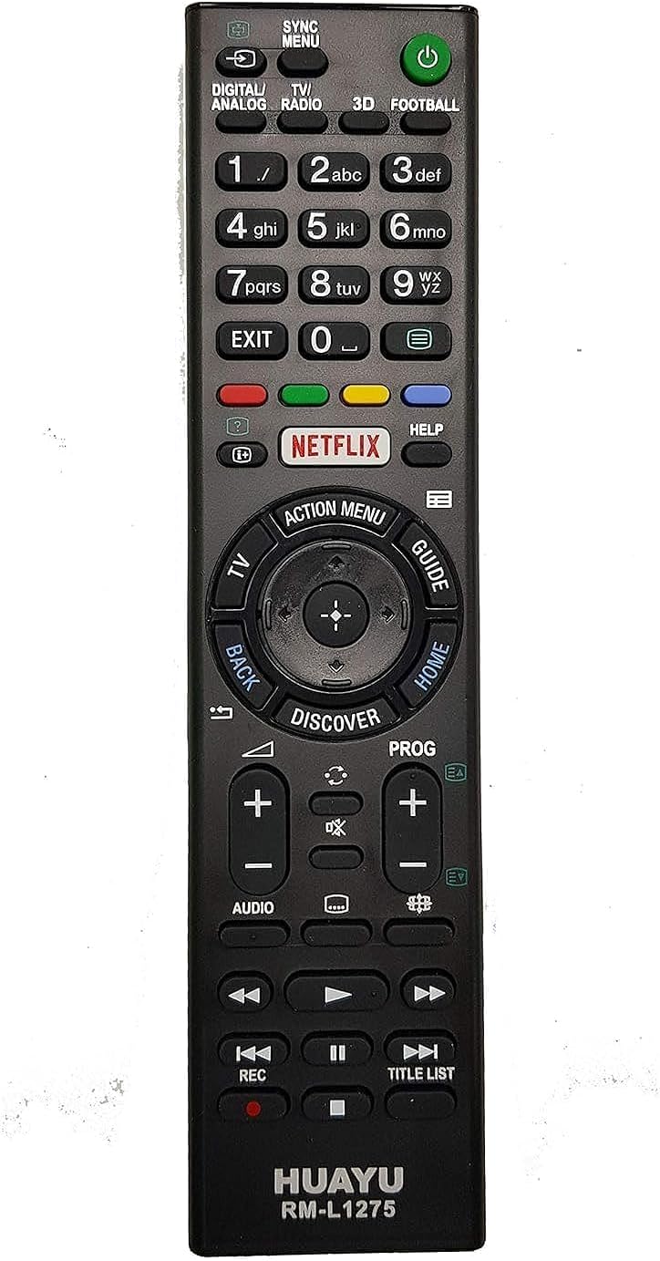 Huayu Common LCD/LED TV Remote Control Rm-L1275: Buy Online at Best Price in UAE - Amazon.ae