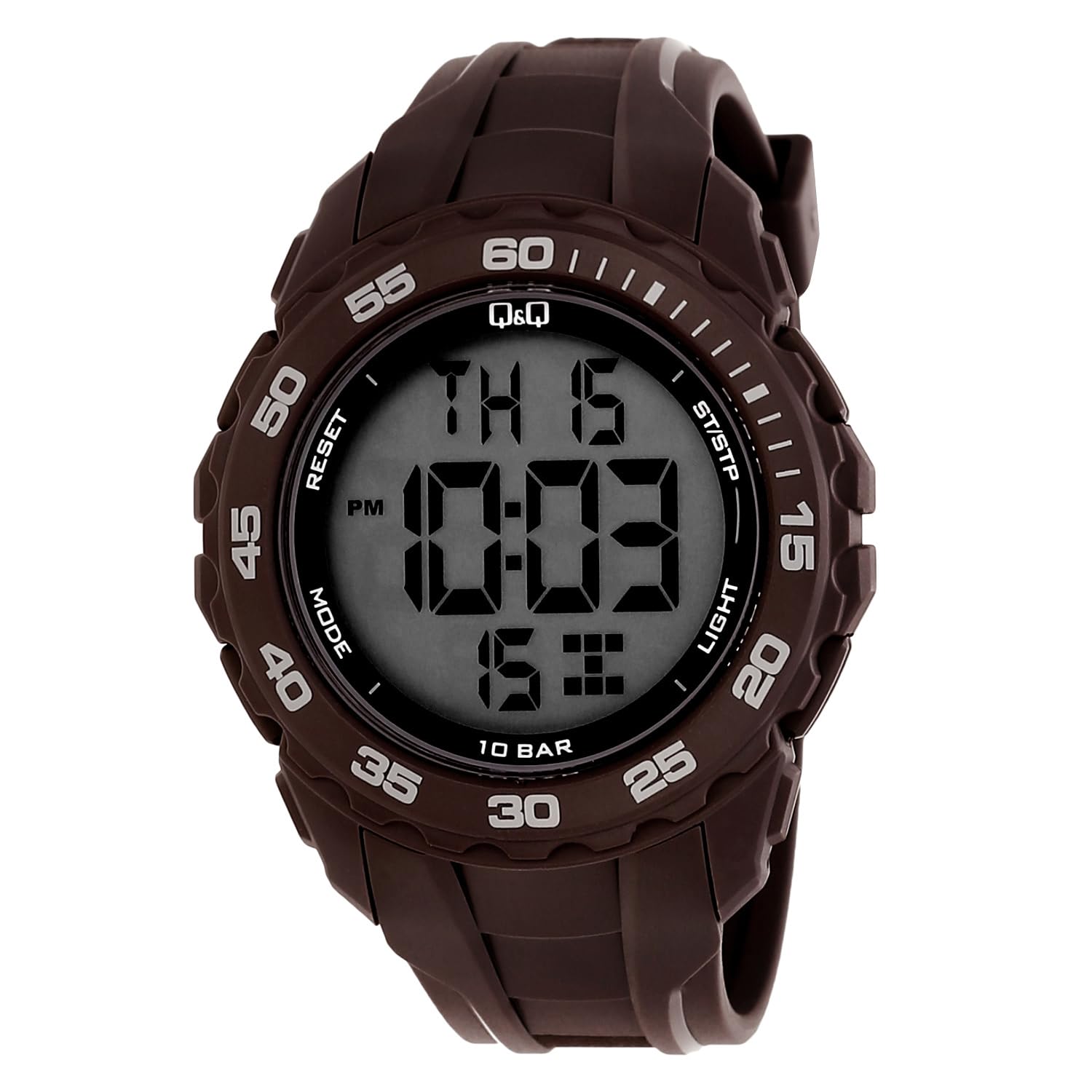 Buy Q&Q Digital Clear Dial Unisex's Watch-G06A-010VY at Amazon.in