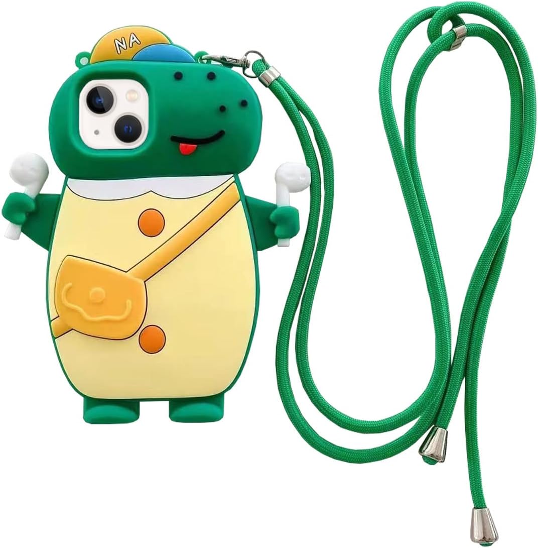 Amazon.com: YAKVOOK for iPhone 14 Pro Max Dinosaur Case, Kawaii Phone ...