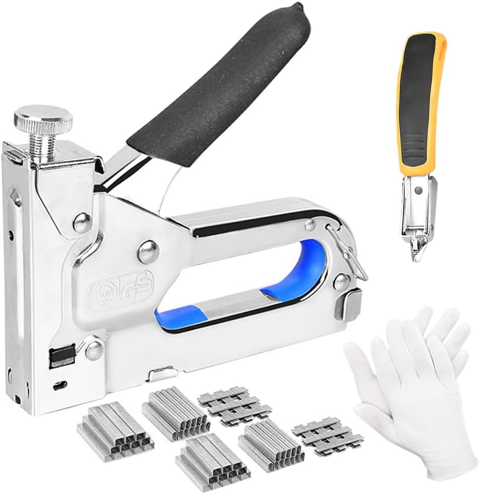 Amazon.co.jp: Odowalker Hand Tacker, Gun Gun, 3-in-1, Nail Gun ...
