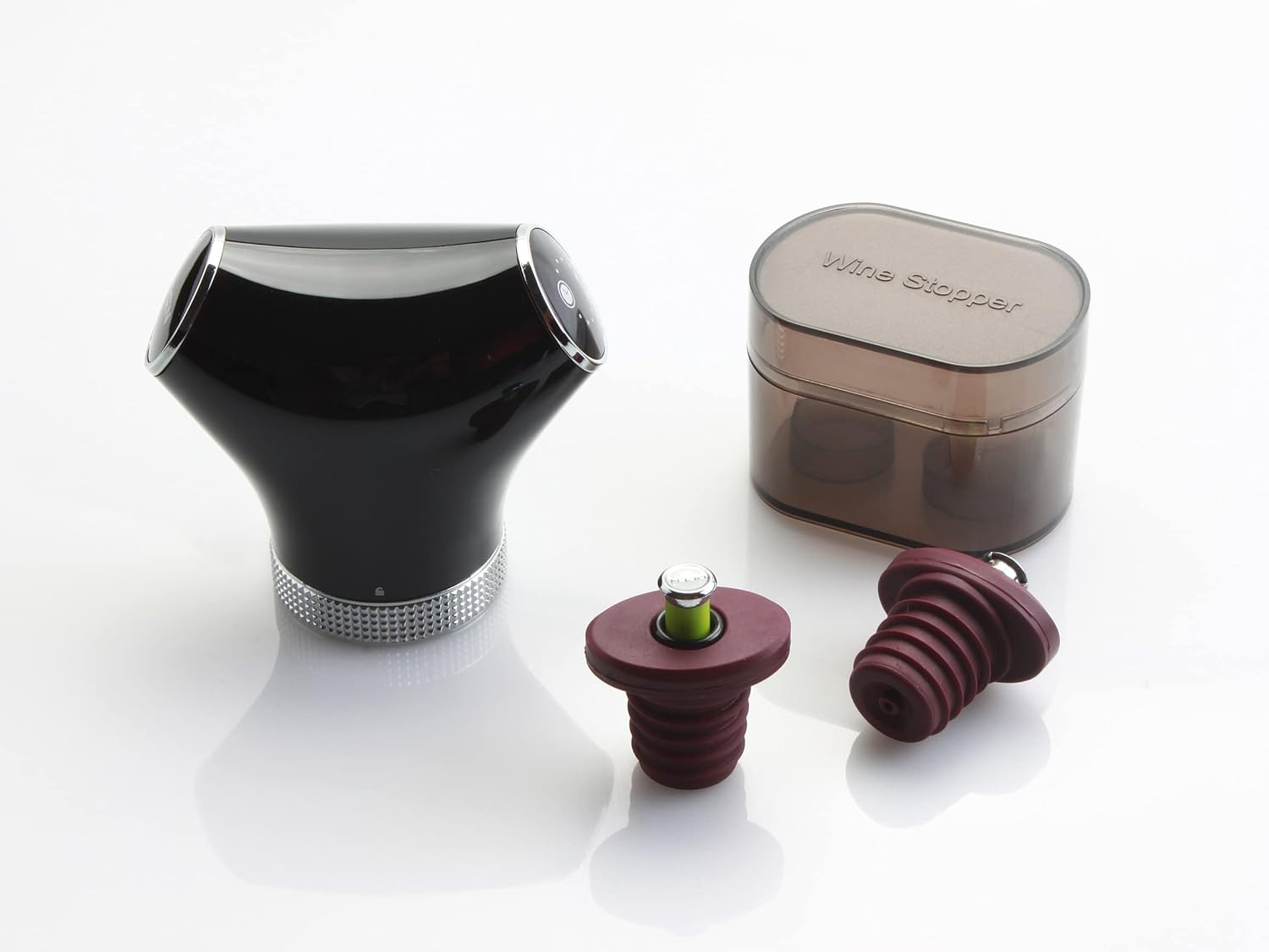 Amazon.com: Upqai Electric Wine Saver Vacuum Pump with Wine Stopper ...