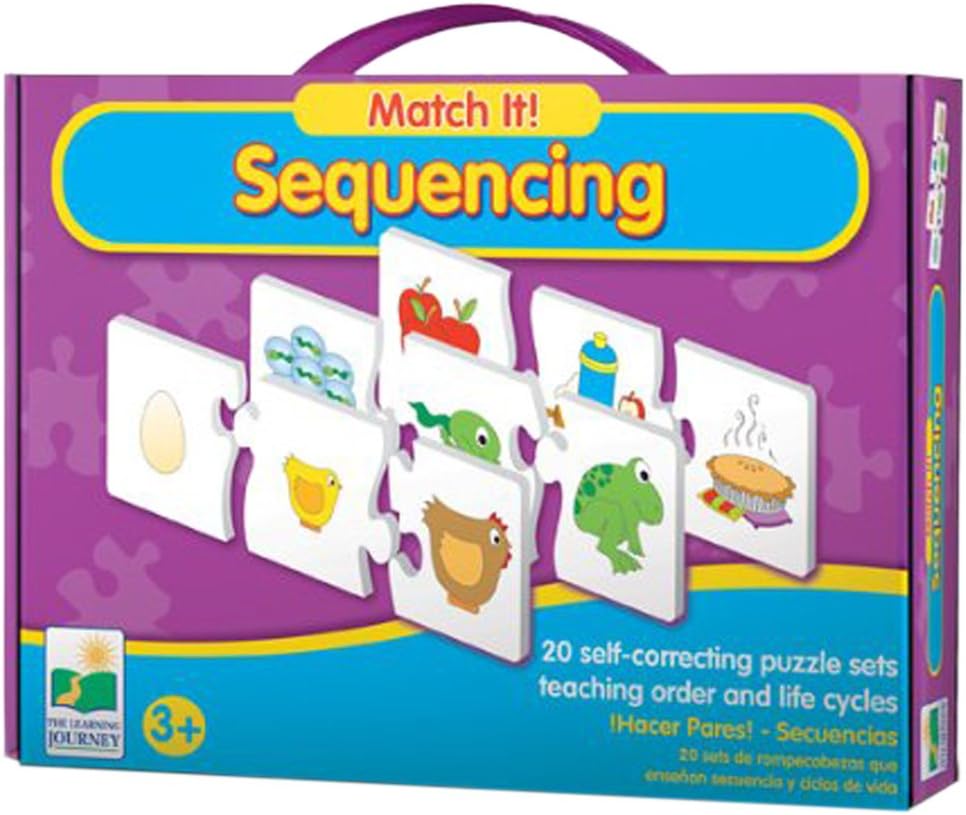 Amazon.com: The Learning Journey: Match It! - Sequencing - A What Comes Next Self-Correcting ...