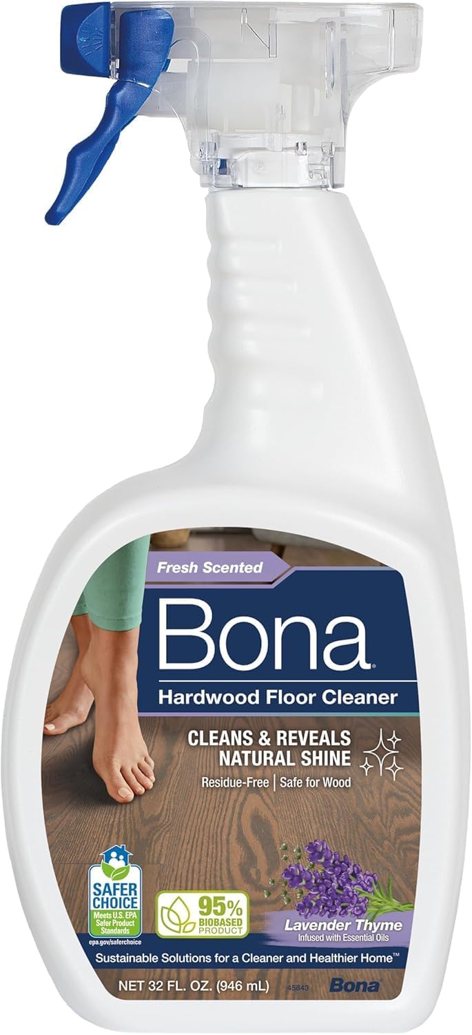 Amazon.com: Bona Hardwood Floor Cleaner Spray - 32 fl oz - Lavender ...