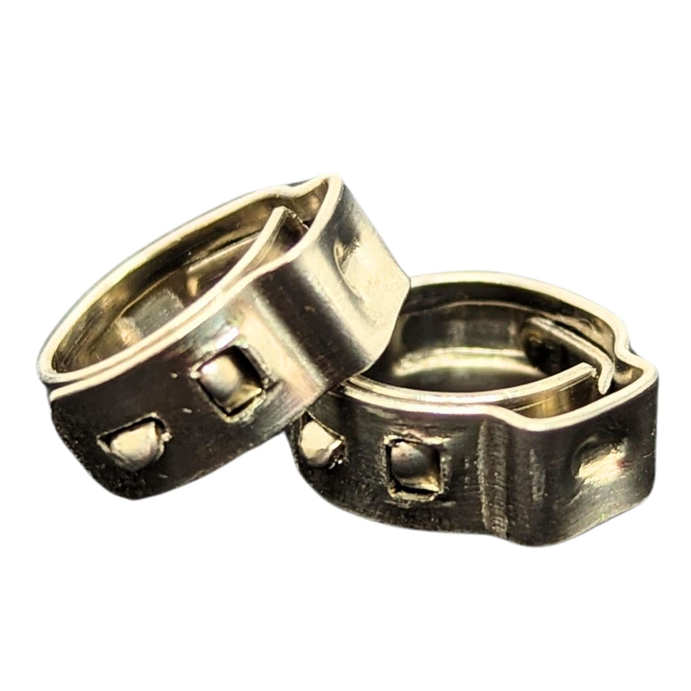 Lumonic I 5x 1 Clip Per Orecchio 6,5-7,5mm I V2A Acciaio