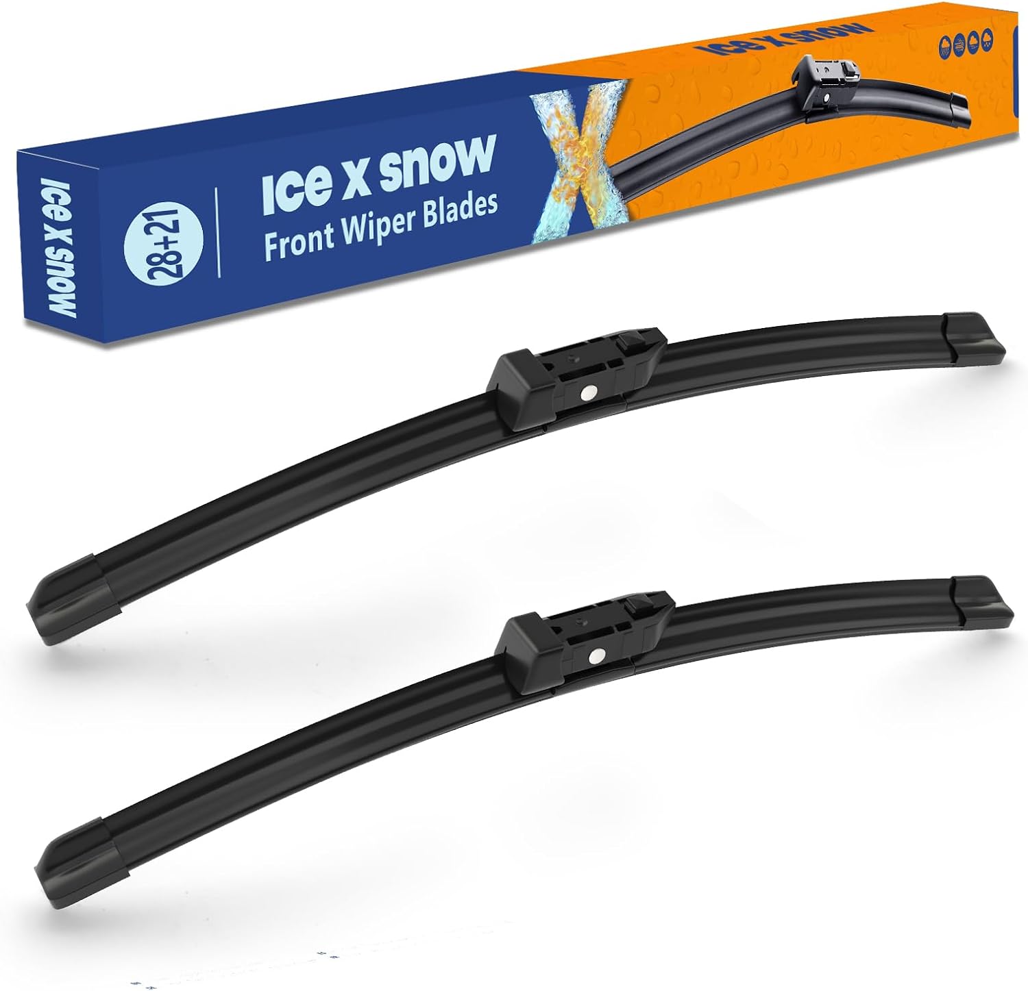 Amazon.com: ICEXSNOW 28"+21" Silicone Windshield Wiper Blades ...