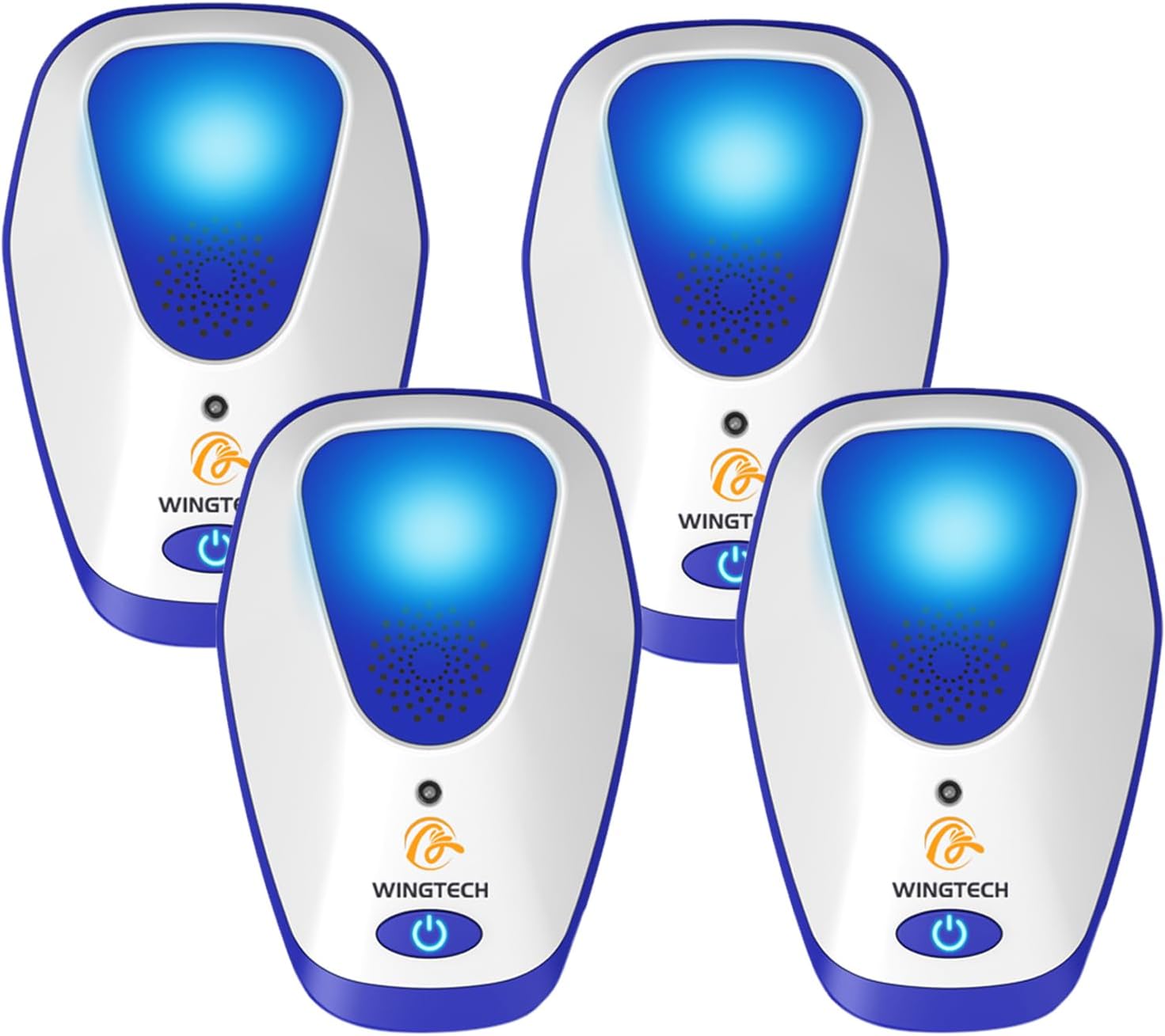 Ultrasonic Pest Repeller, Plug-in Mouse Repeller 4 Packs，Indoor Rodents ...