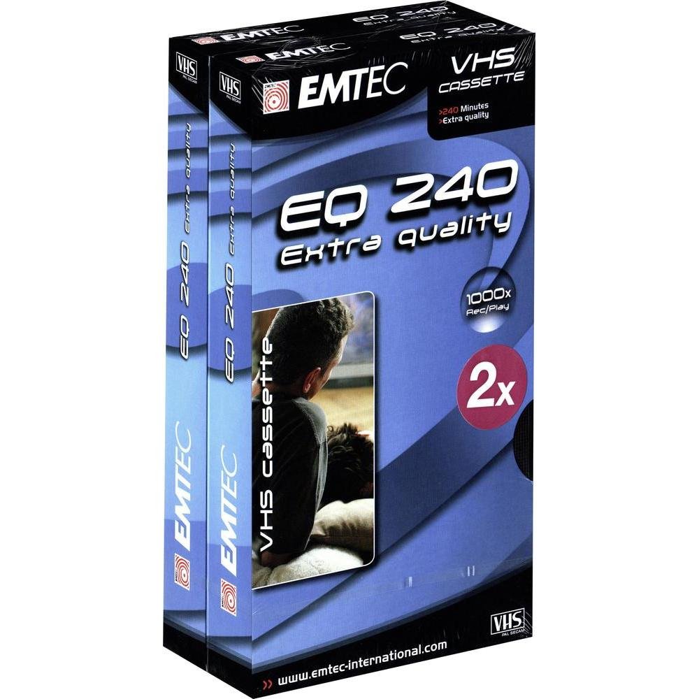 Emtec EQ 240 Cassette VHS : Amazon.fr: High-Tech