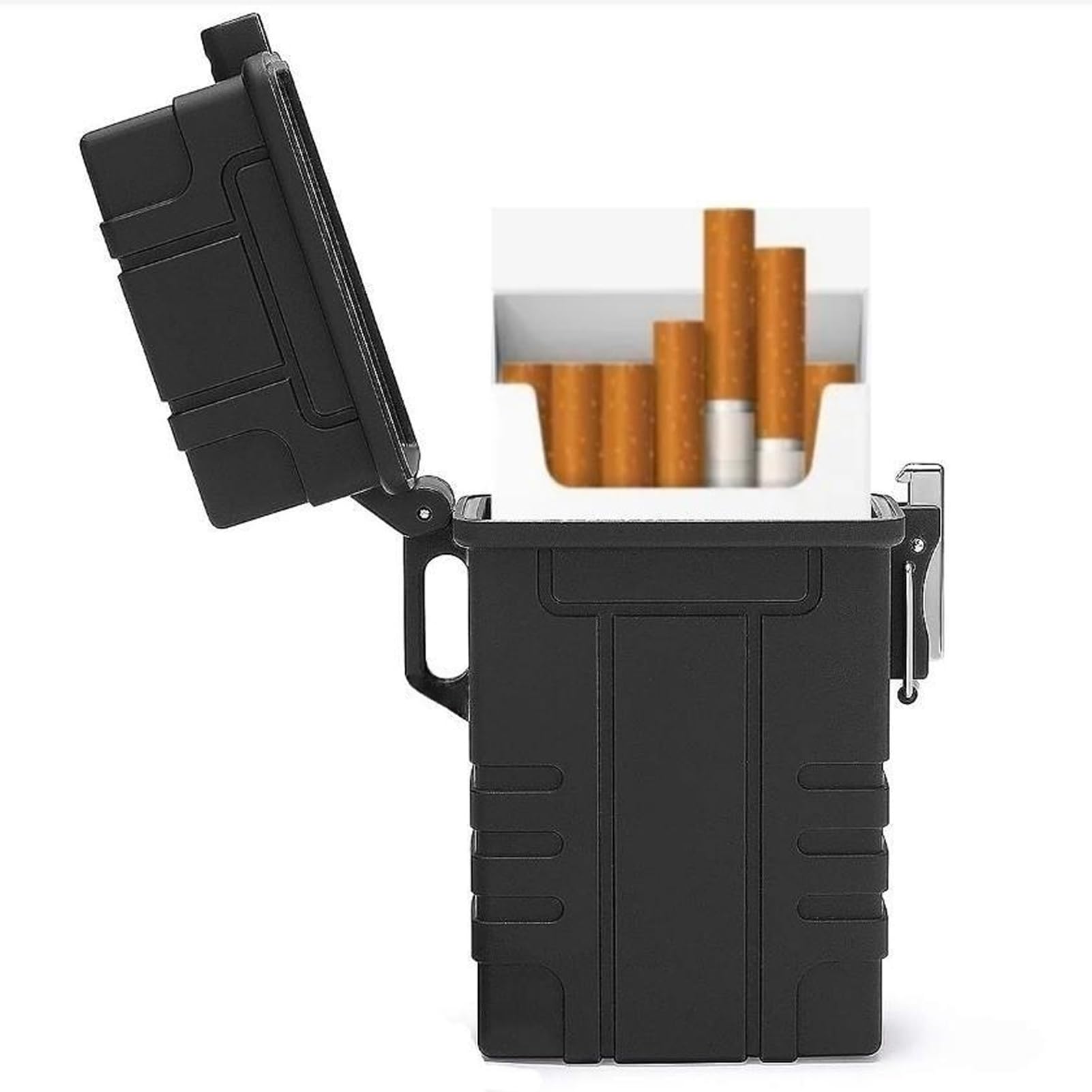 Amazon.com: Waterproof Cigarette Case with Lighter, Full Pack 20 ...