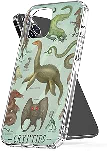 Amazon.com: Phone Case Cryptids Accessories Cryptozoology Cover Species TPU Aesthetic Protect ...