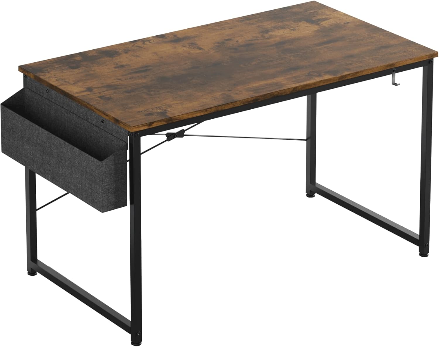 Amazon.com: KAVFOCOY Simple Style Computer Desk with Storage Shelves ...