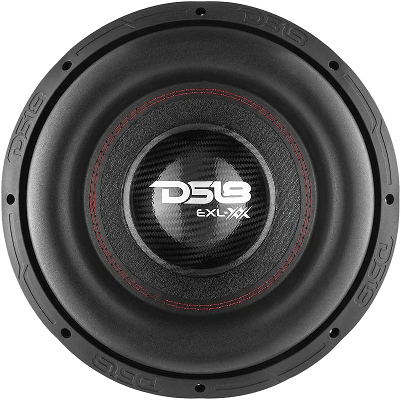 Buy DS18 EXL-XX12.2DHE 12” High Excursion Car Subwoofer 4000 Watts Dual Voice Coil 2+2 Ohms (1 ...