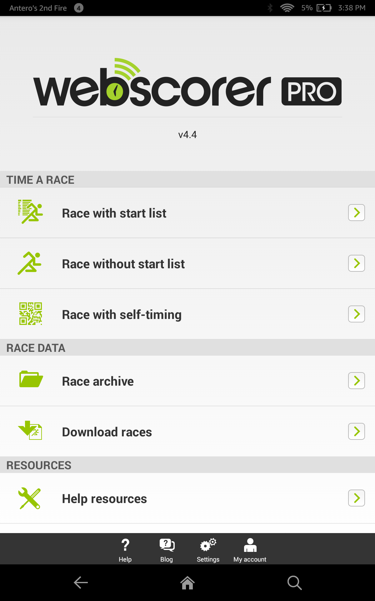 Webscorer Race Timer:Amazon.co.uk:Appstore for Android